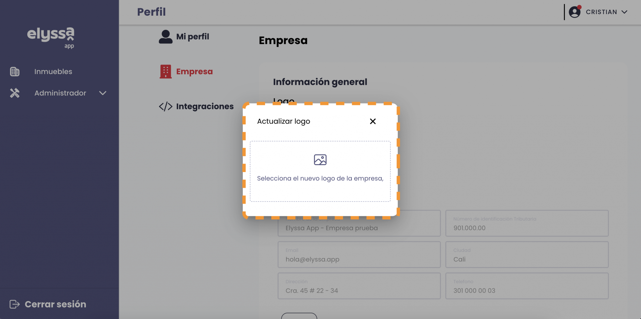 Actualización de logo - Elyssa
