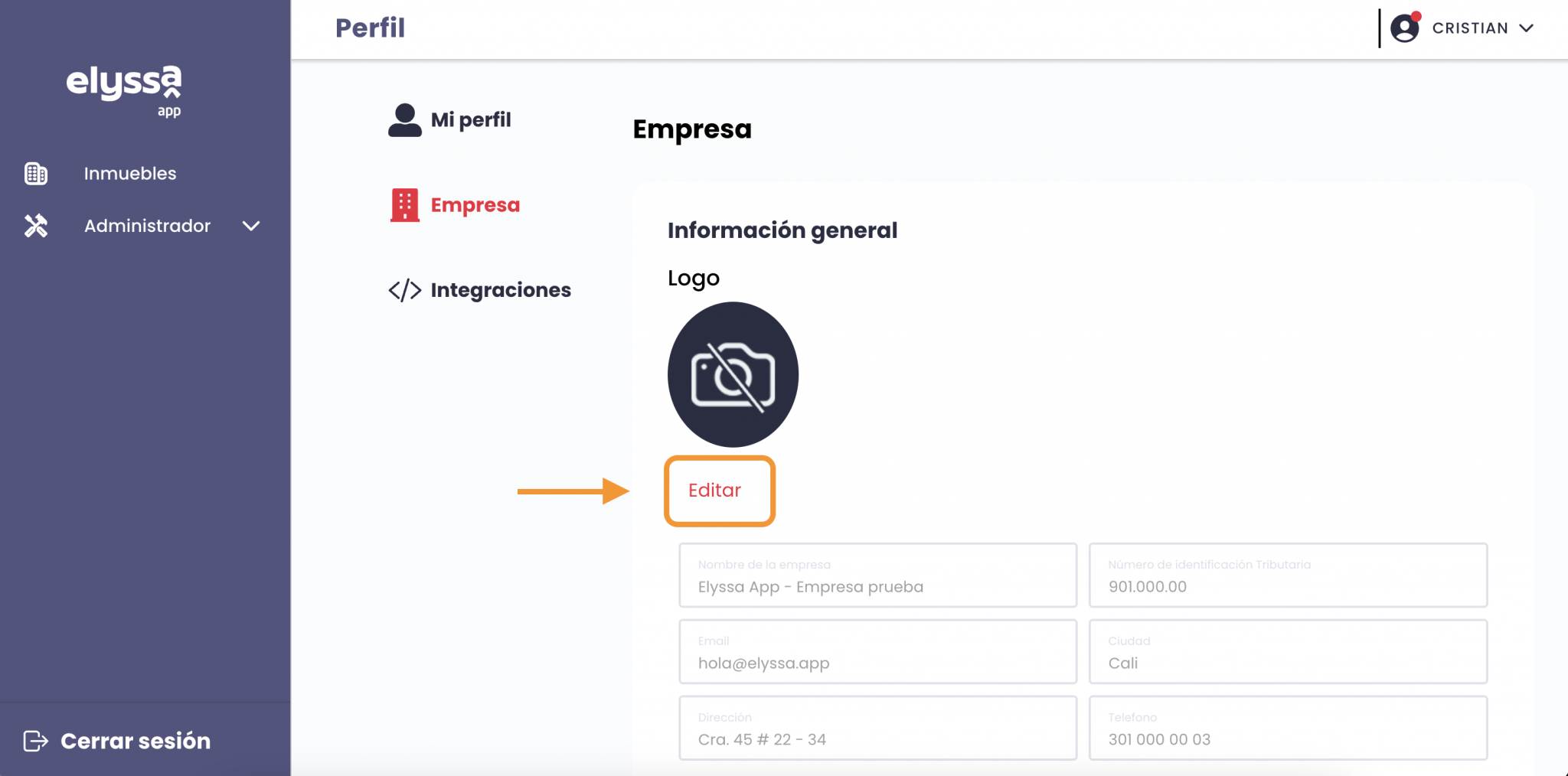 Actualización de logo - Elyssa